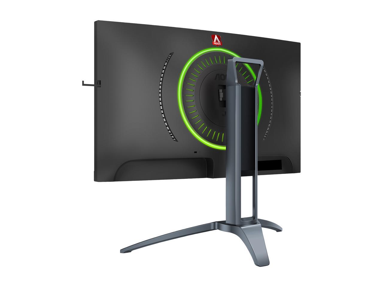 Open Box: AOC AGON AG273QCX 27" Curved Gaming Monitor, 2K QHD 1440P, VA ...