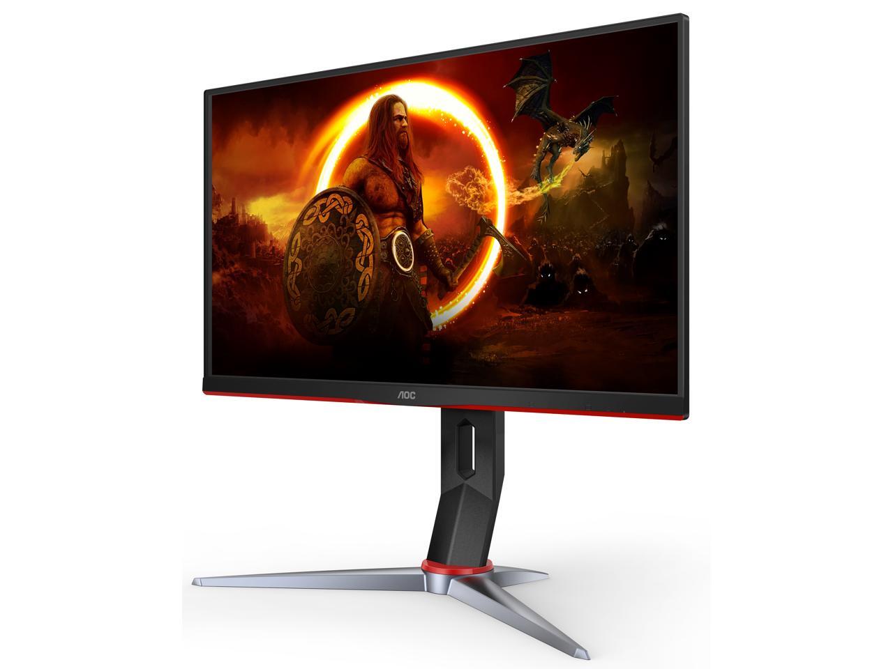 AOC 24" (23.8" Viewable) 165 Hz VA FHD Gaming Monitor FreeSync Premium ...