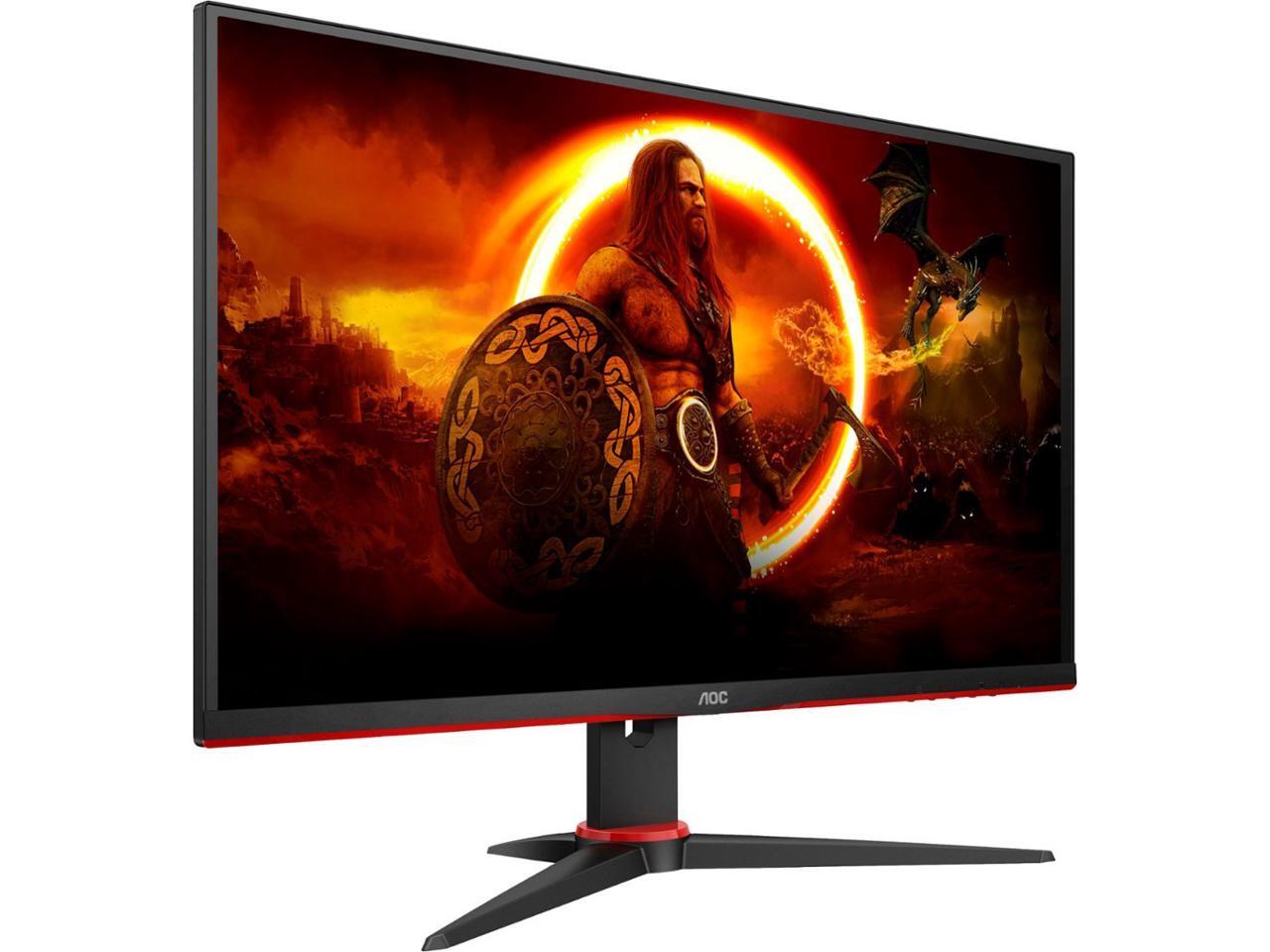 AOC 24" (23.8" Viewable) 165 Hz (DP), 144 Hz (HDMI) IPS FHD Gaming ...