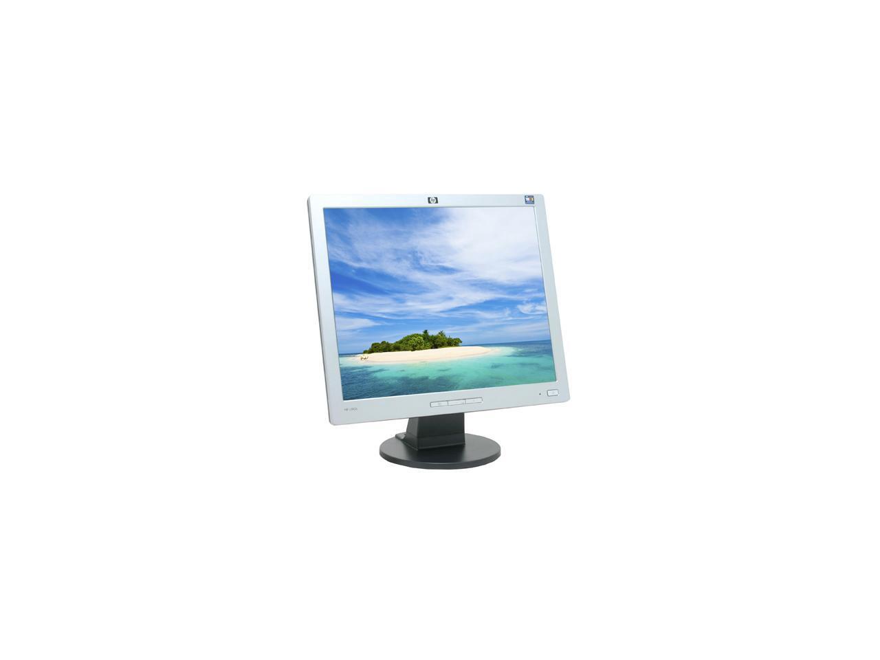 HP 19" Active Matrix, TFT LCD SXGA LCD Monitor 5 ms 1280 x 1024 D-Sub ...