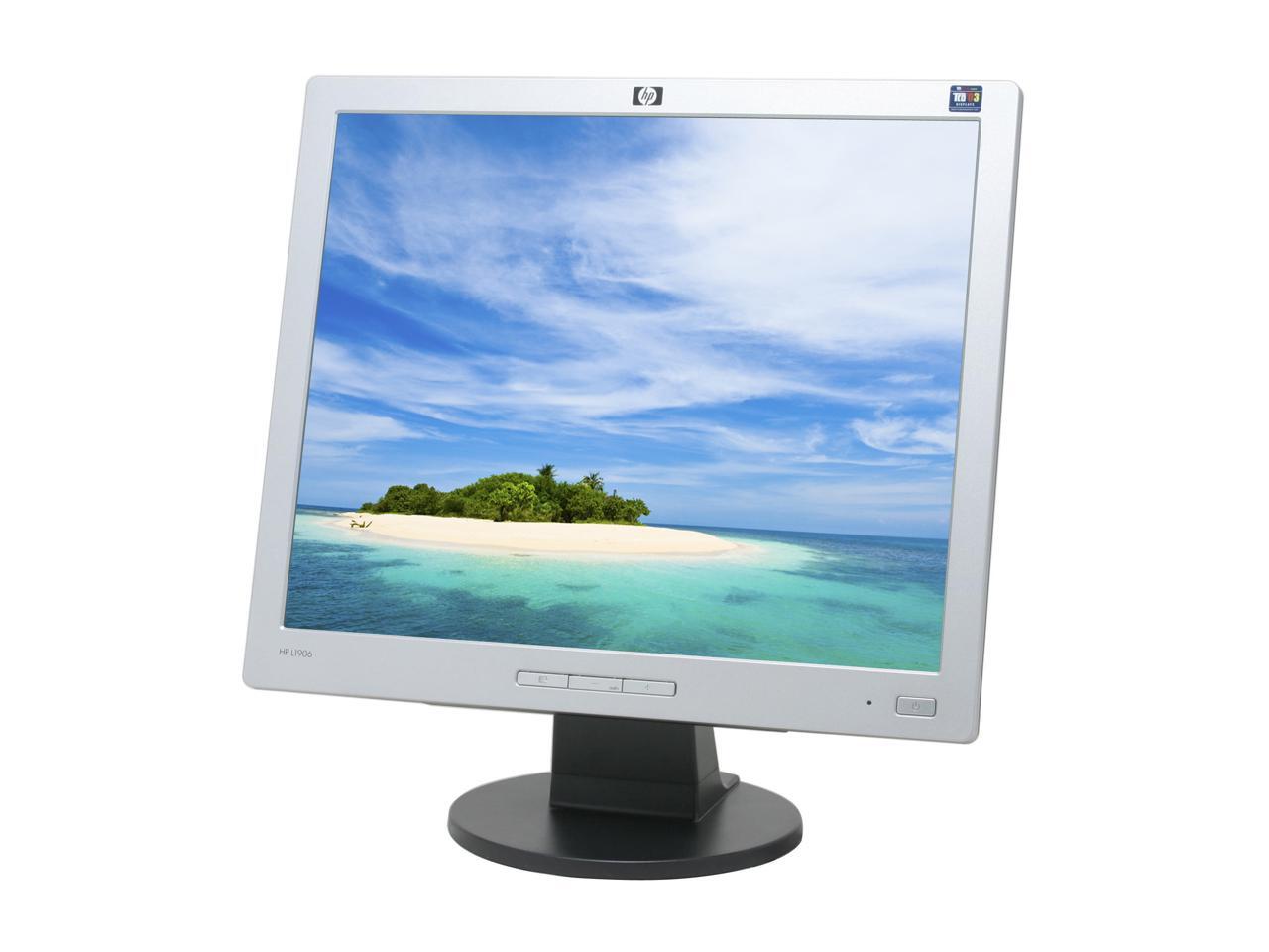 HP 19" Active Matrix, TFT LCD SXGA LCD Monitor 5 ms 1280 x 1024 D-Sub L1906 - Newegg.com
