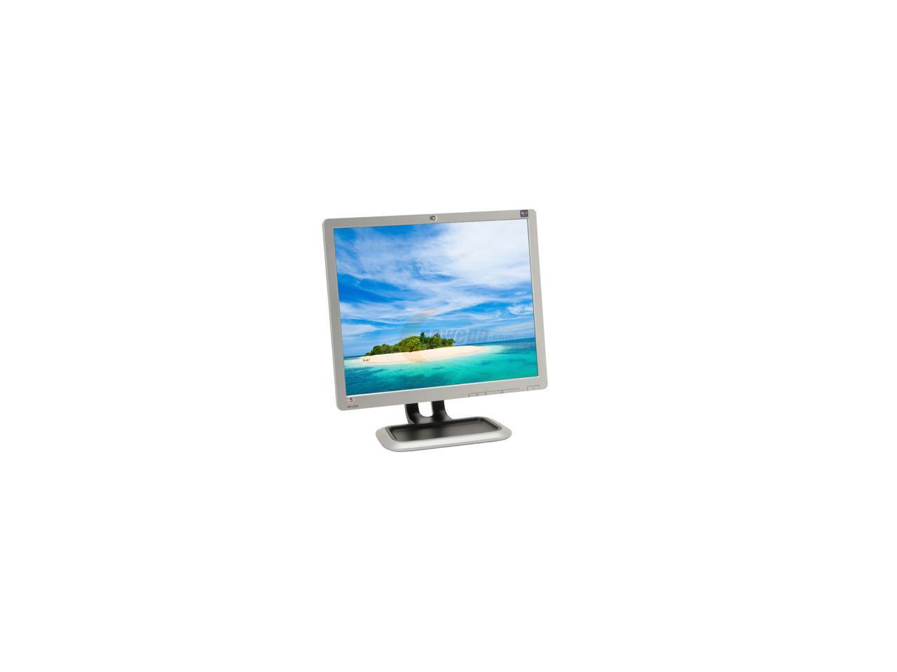 HP 19" Active Matrix, TFT LCD SXGA LCD Monitor 5 ms 1280 x 1024 D-Sub ...