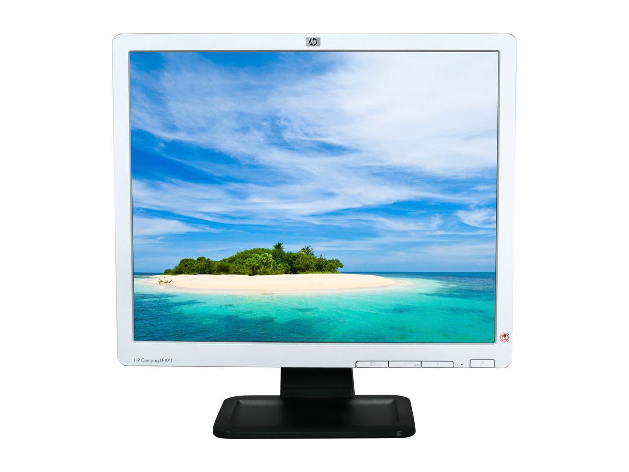HP LE1911 Silver 19" 5ms LCD Monitor 250 cd/m2 1000:1 - Newegg.com