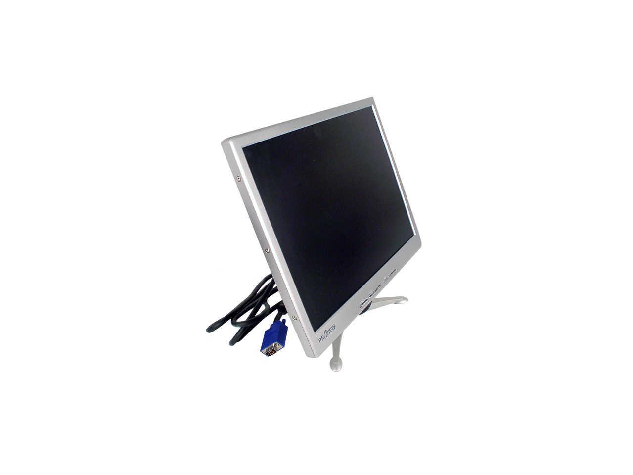 PROVIEW 14" Active Matrix, TFT LCD XGA LCD Monitor 50 ms 1024 x 768 D ...
