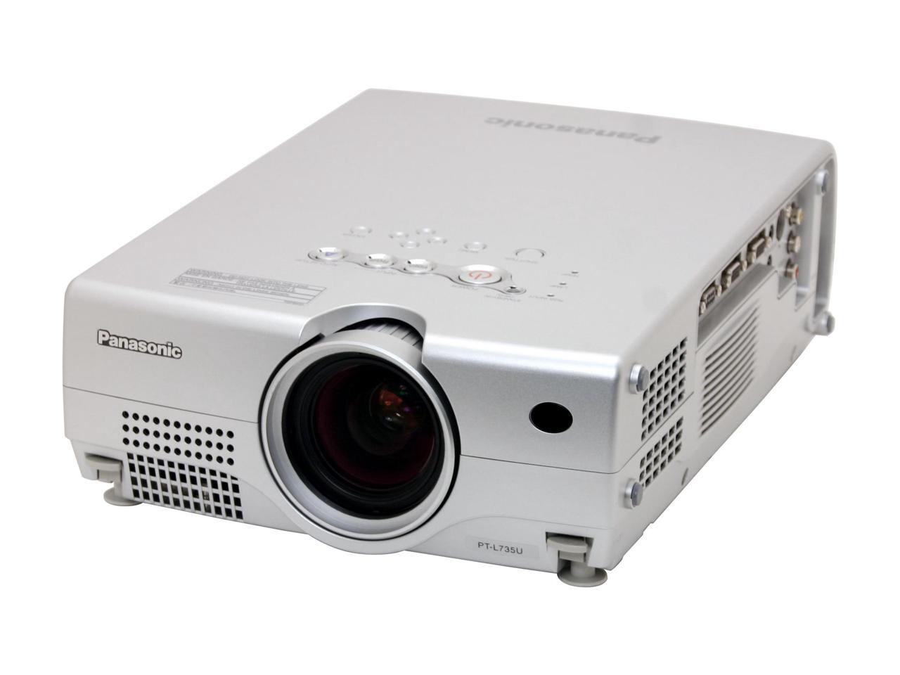 Panasonic PT-L735U LCD Projector - Newegg.com