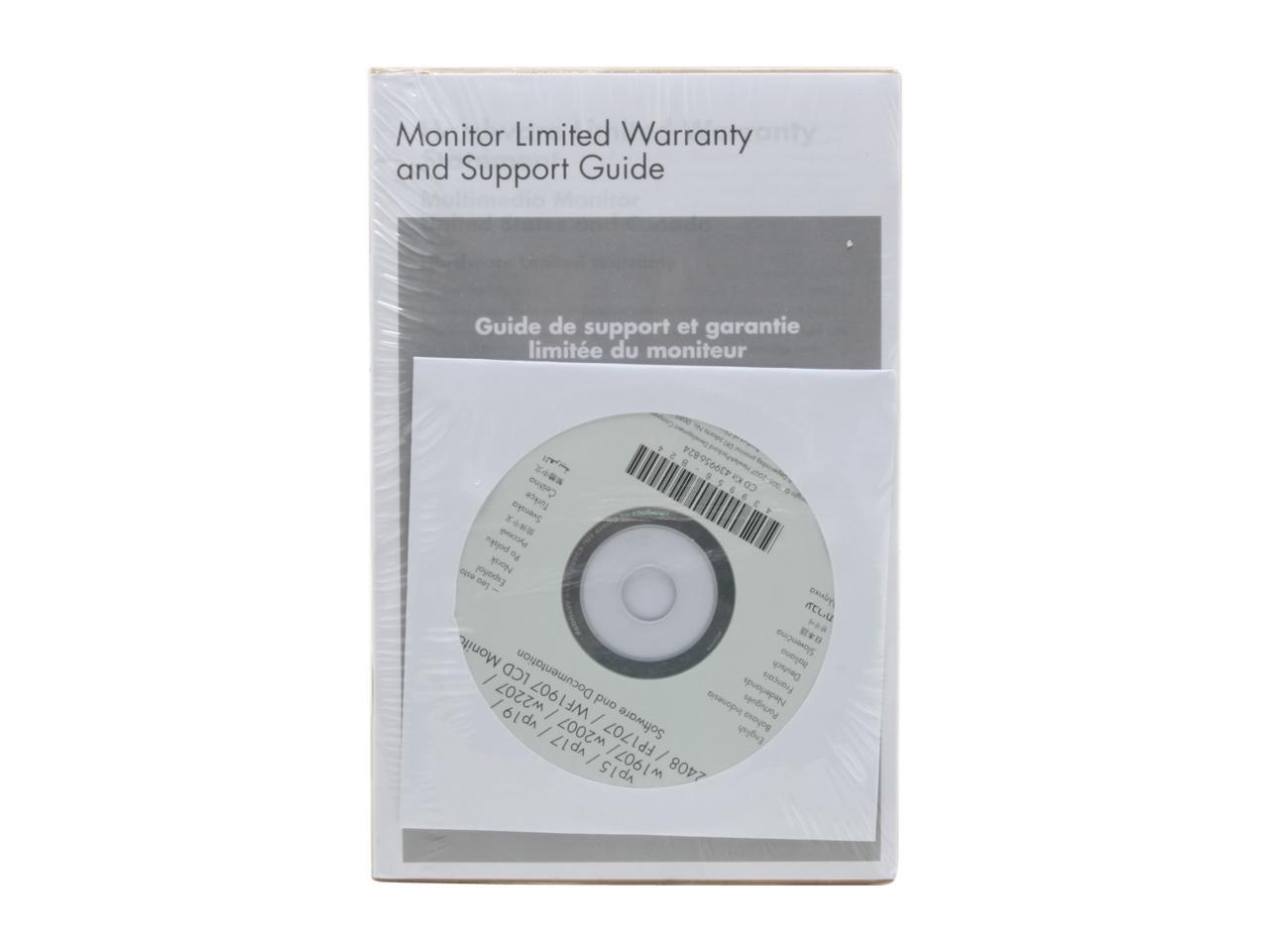 COMPAQ 19" Active Matrix, TFT LCD WXGA+ LCD Monitor 5 ms 1440 x 900 D ...