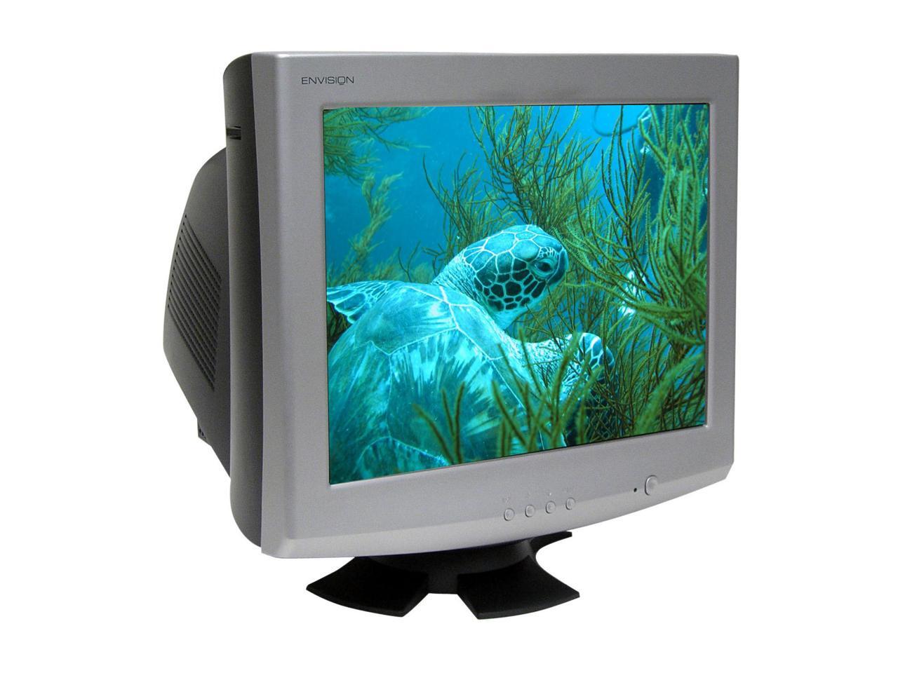 ENVISION EFT920 Silver 19" Pure Flat CRT Monitor - Newegg.com