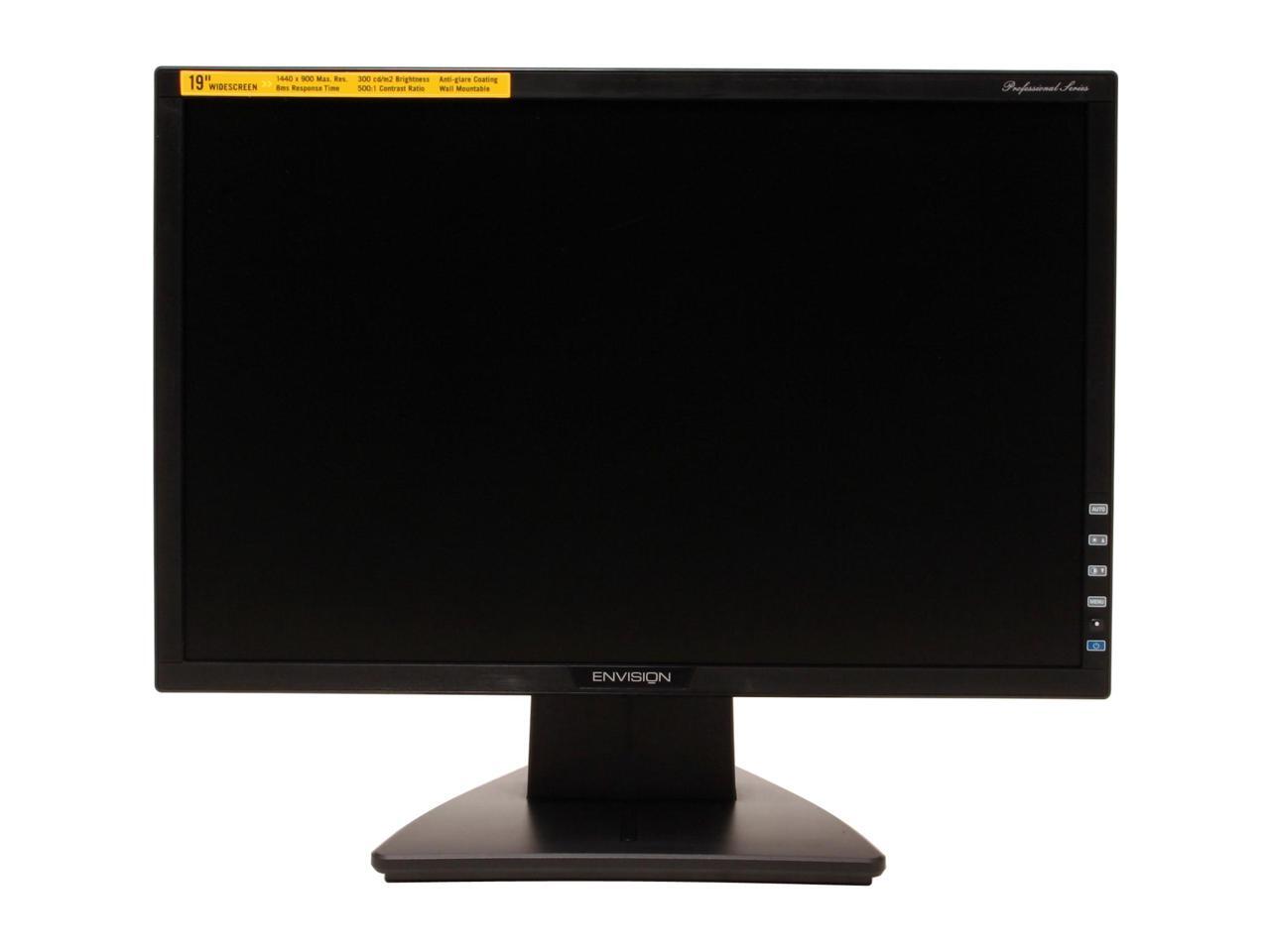 ENVISION 19" Active Matrix, TFT LCD WXGA+ LCD Monitor 8 ms 1440 x 900 D ...