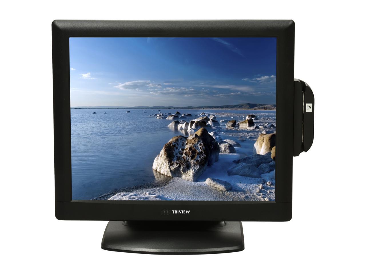 TRIVIEW by Tatung TS17R-M02 Black 17" Dual serial/USB ELO 5-wire ...