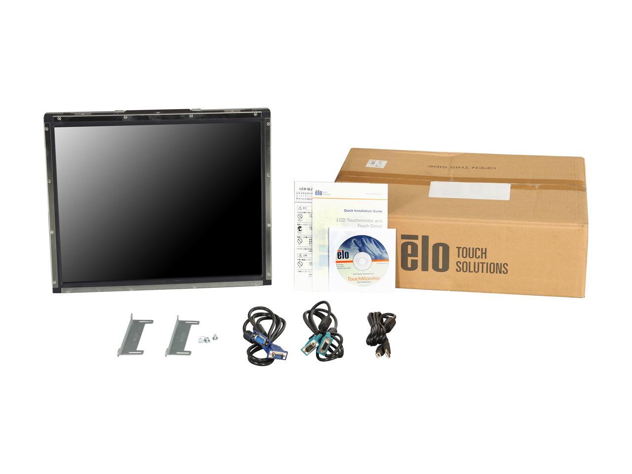 ELO TOUCHSYSTEMS 1939L E215546 Steel/black 19" Dual serial/USB ...
