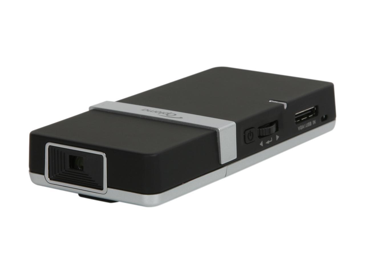 Optoma PK-102 480x320 10 Lumens DLP Pico Pocket Projector - Newegg.com