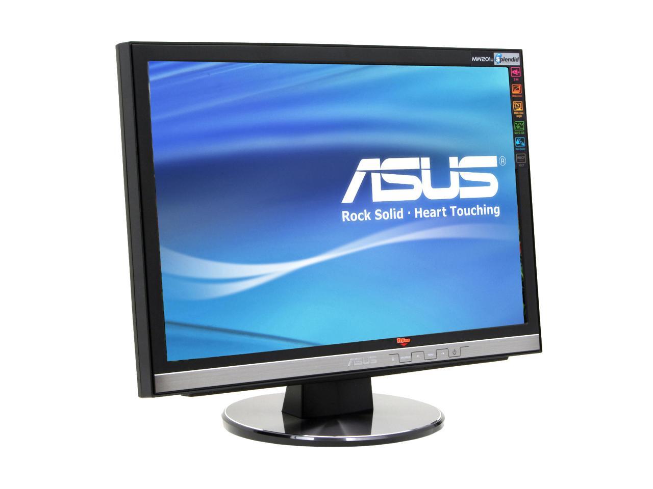 ASUS 20" WSXGA+ LCD Monitor 2ms (GTG) 1680 x 1050 D-Sub, DVI-D MW201U ...