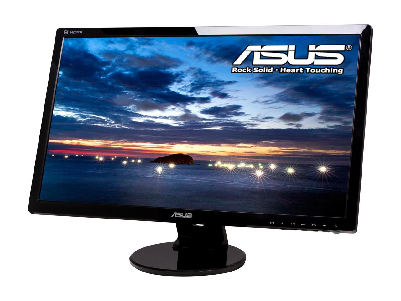 ASUS VE Series VE278Q-B Black 27" 2ms (GTG) HDMI Widescreen LCD Monitor ...