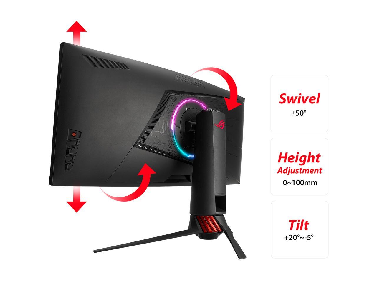 ASUS ROG Strix XG35VQ 35" UWQHD 3440 x 1440 100Hz 1ms Adaptive/FreeSync ...