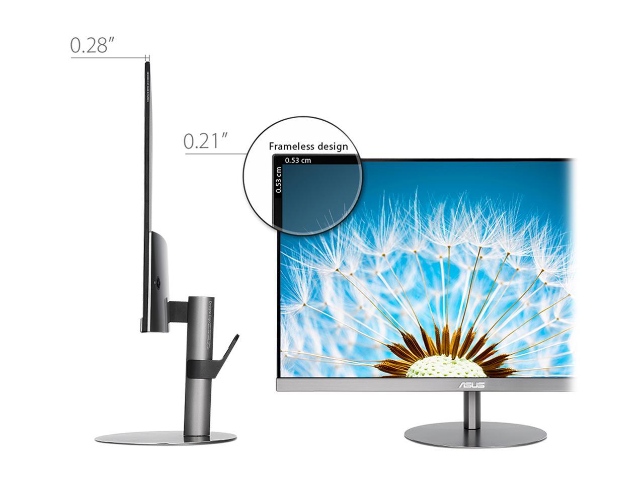 ASUS Designo MZ279HL 27" Full HD 1920 x 1080 5ms 75Hz IPS Monitor ...