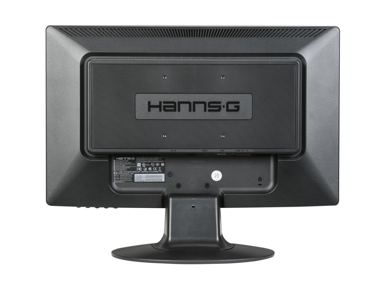 Hanns-G 21.5" LCD Monitor 5 ms 1920 x 1080 D-Sub, HDMI HH-221HPB ...