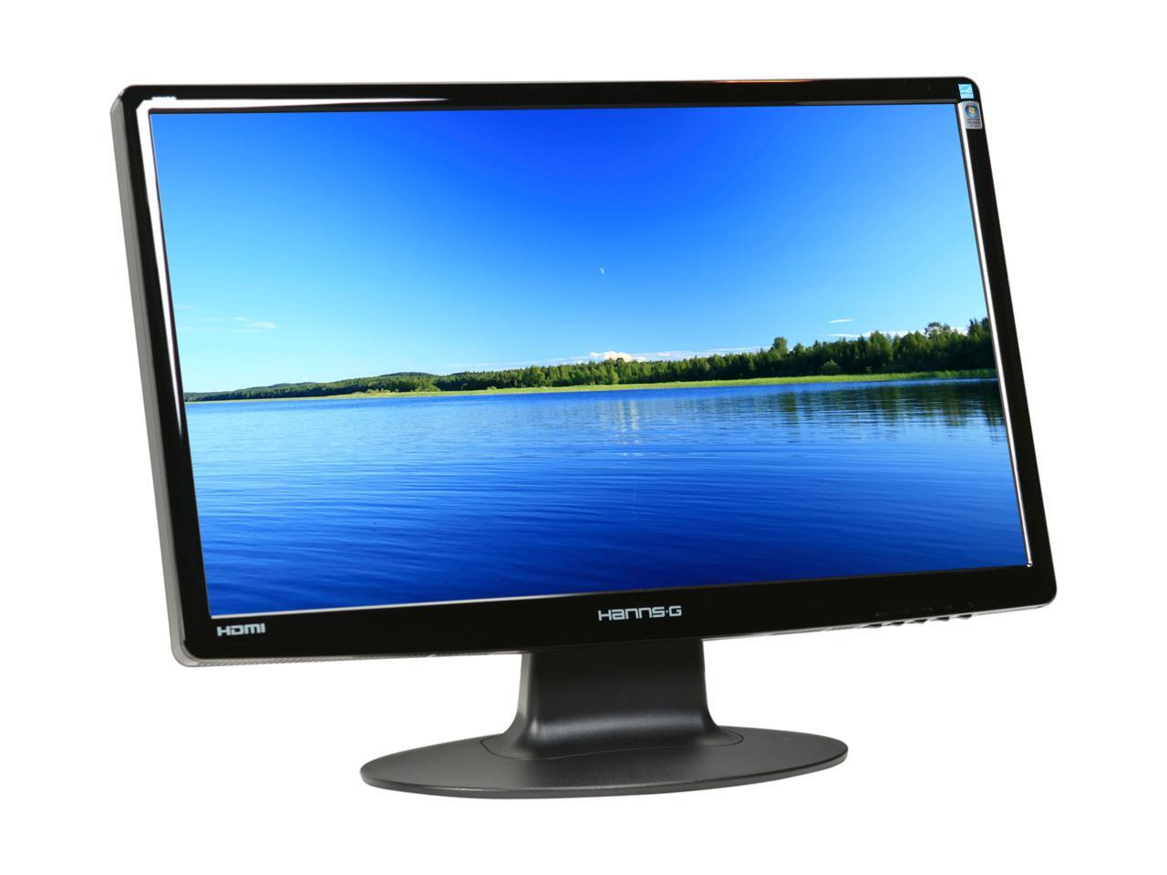 Hanns·G HH-251HPB Black 24.6" 2ms HDMI Widescreen LCD Monitor 300 cd/m2 ...