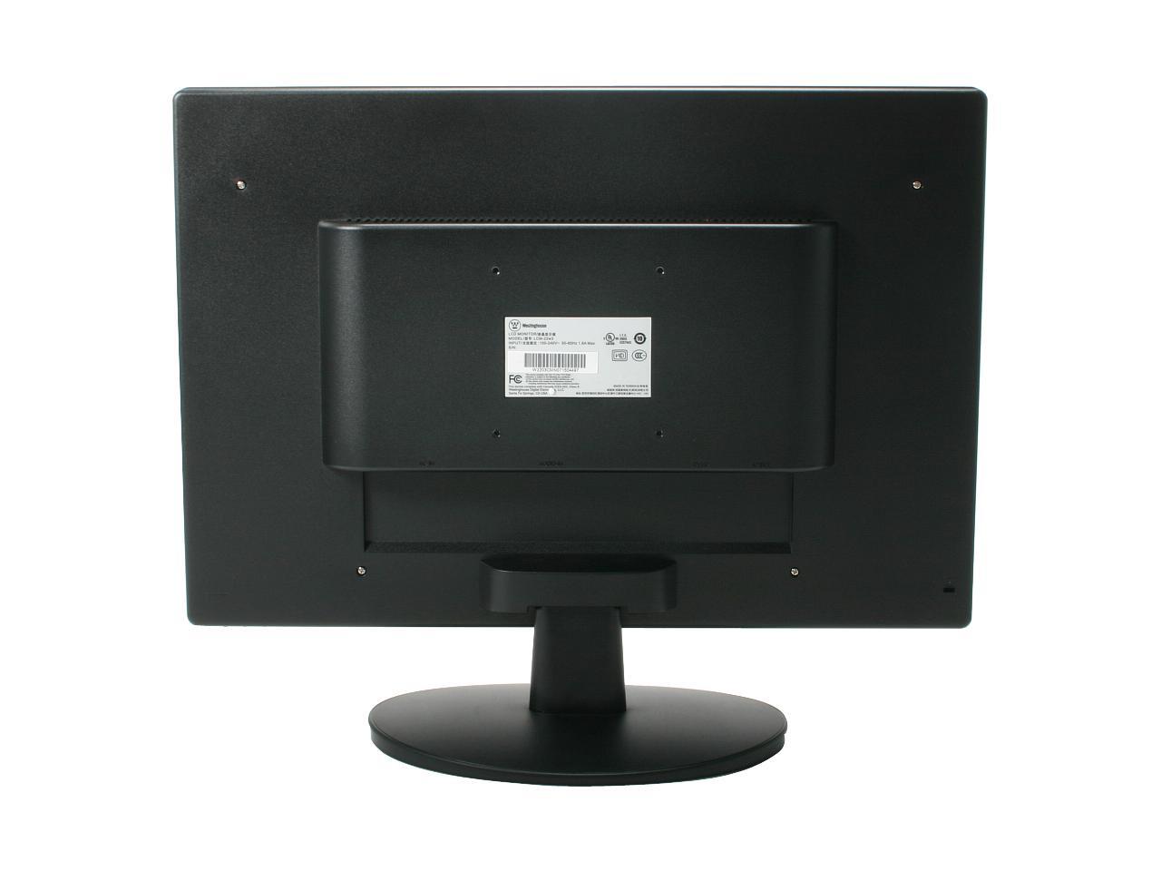 Westinghouse 22" WSXGA LCD Monitor 5 ms 1680 x 1050 D-Sub, DVI-D LCM ...