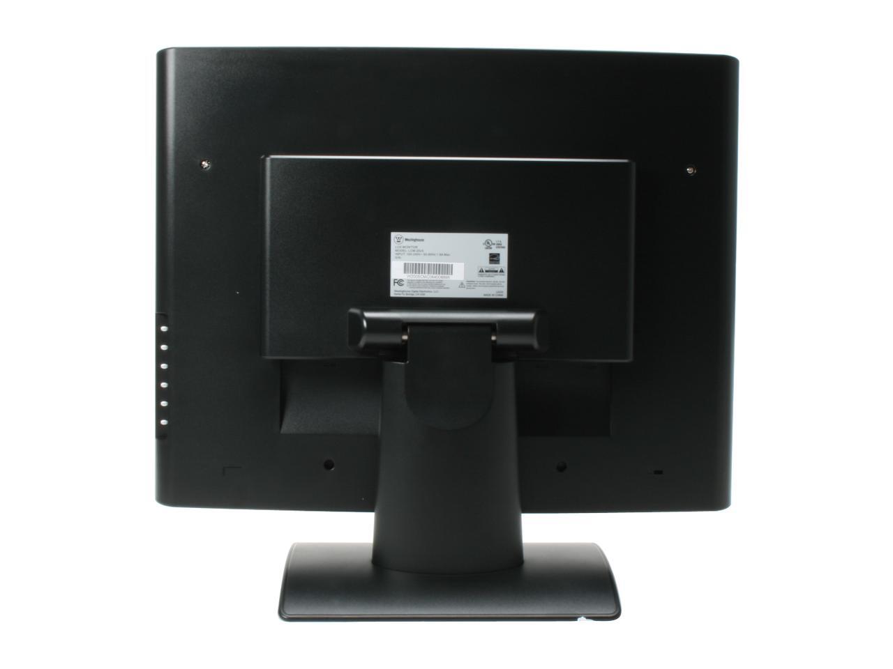 Westinghouse 20" SXGA+ LCD Monitor 8 ms 1400 x 1050 D-Sub, DVI-D LCM ...