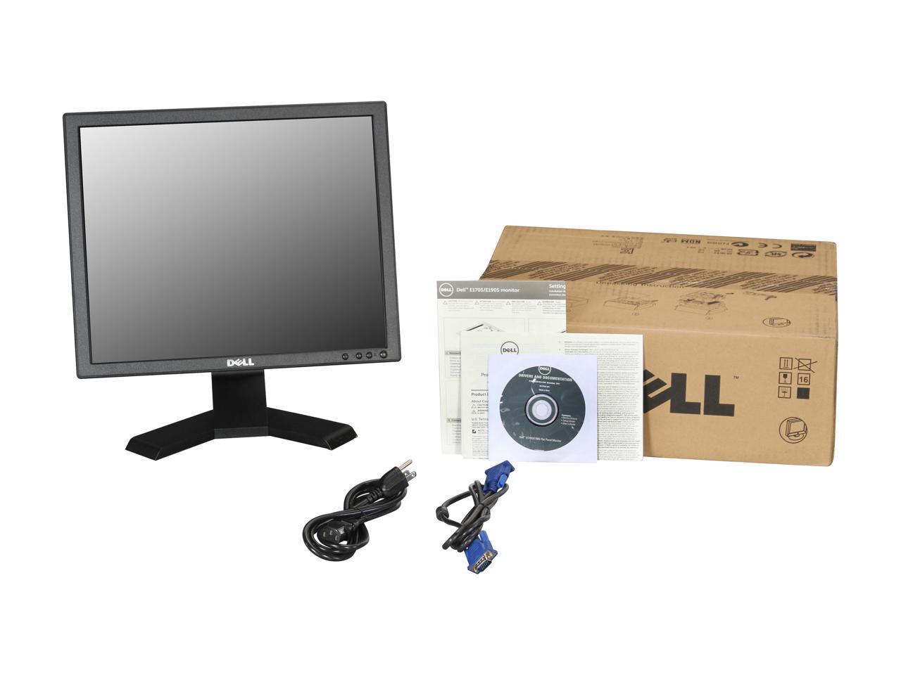 Dell 17" LCD Monitor 5 ms 1280 x 1024 D-Sub E170S - Newegg.com