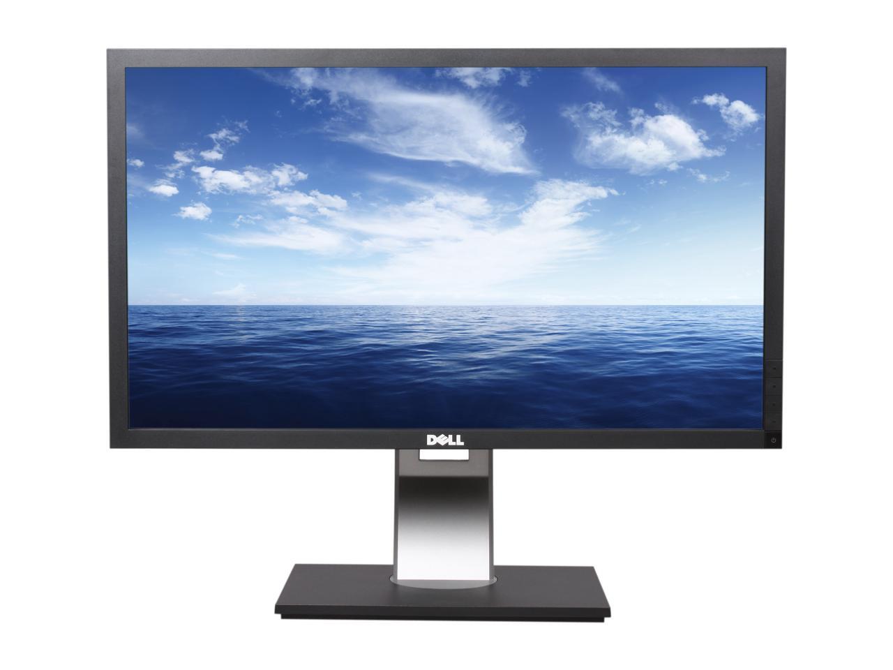 Dell P2411H Black 24" 5ms Height,Swivel & Tilt Adjustable LED Backlight ...