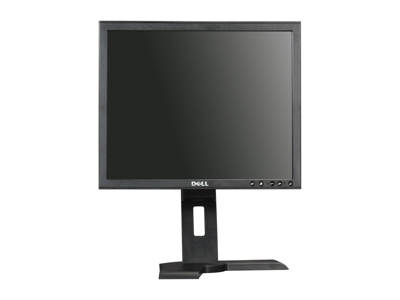 Dell P170S Black 17" 5ms Pivot, Swivel & Height Adjustable LCD Monitor ...