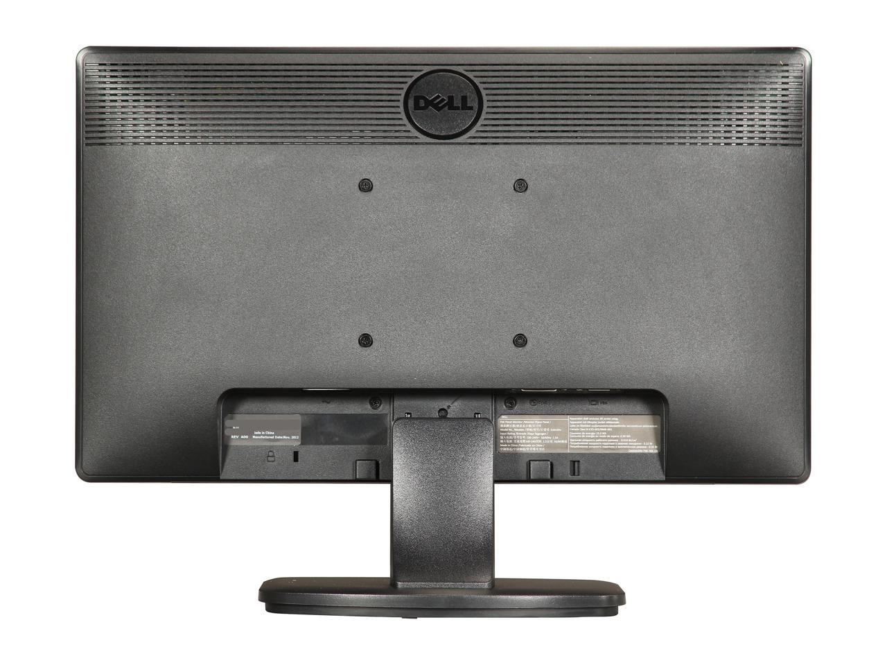 Dell E Series E2013H Black 20" 1600 x 900 5ms 60Hz Monitor, 250 cd/m2 ...