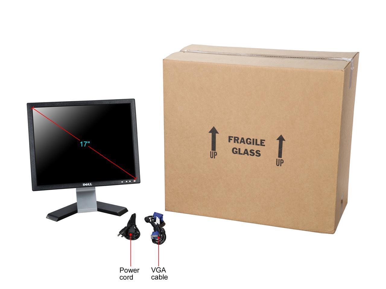 Refurbished: Dell E178FPC 1280 x 1024 Resolution 17" LCD Flat Panel ...