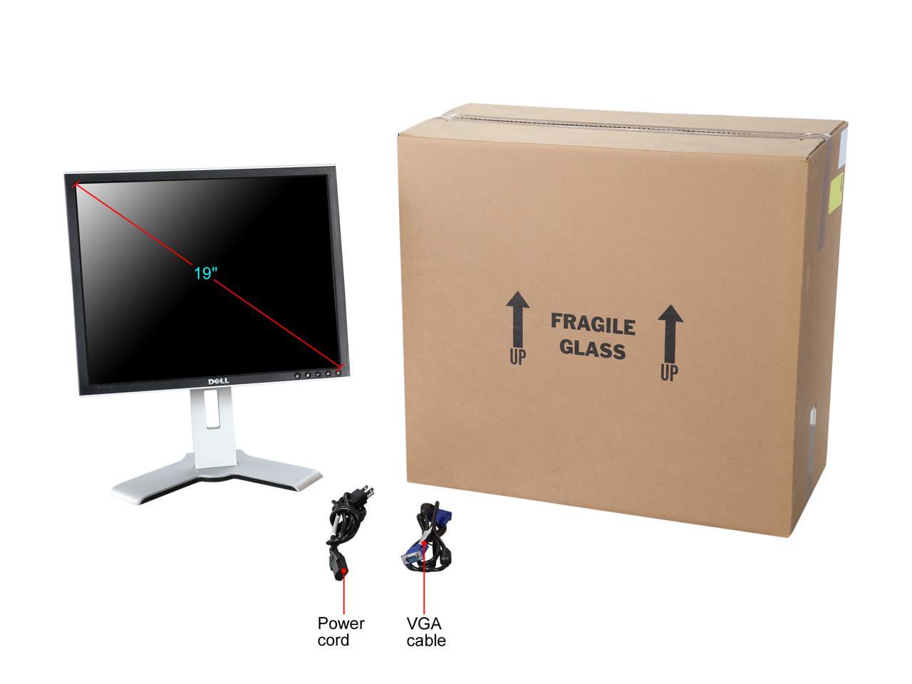 Refurbished: Dell 1907FPC 1280 x 1024 Resolution 19" LCD Flat Panel ...