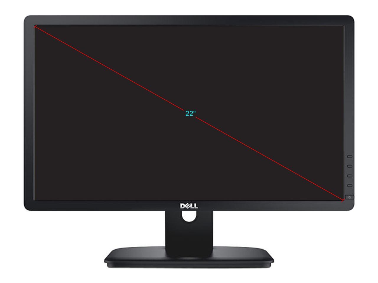 Refurbished: Dell 22" 60 Hz TN Monitor 5 ms 1680 x 1050 D-Sub, DVI E ...