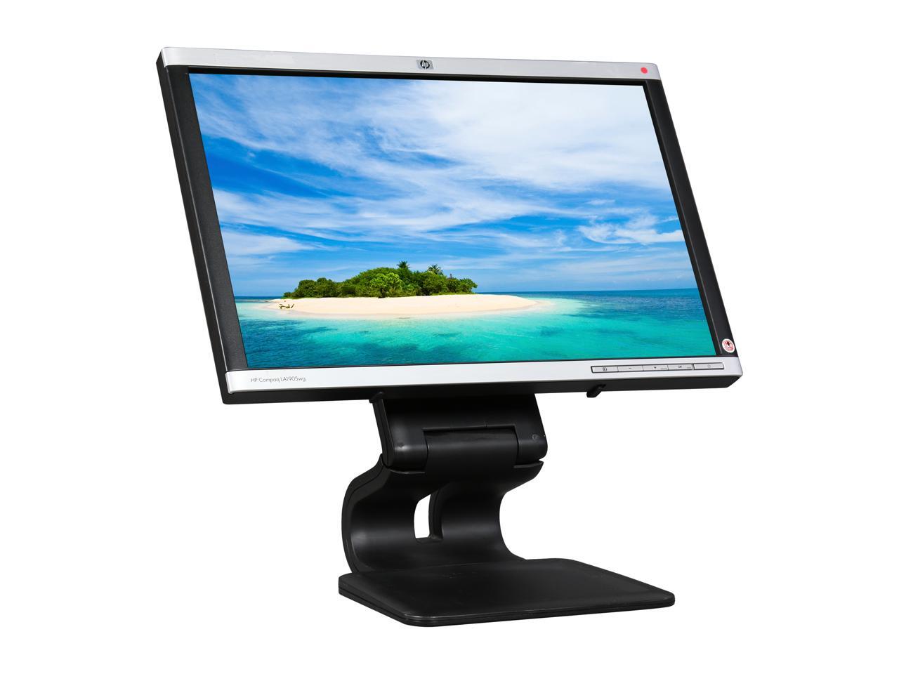 Refurbished: HP LA1905WG 19" 1440 x 900 VGA, DVI-D, and DisplayPort ...