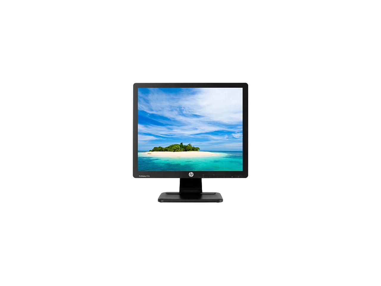 HP ProDisplay P17A 17" 1280x1024 SXGA Resolution VGA Anti-Glare 5:4 ...