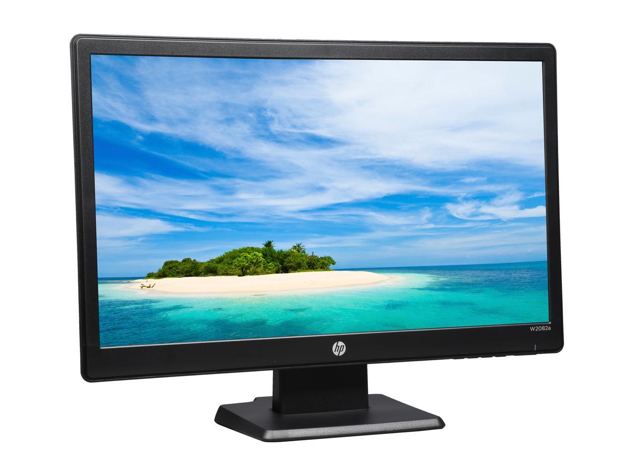 HP W2082a Black 20" TN LCD / LED Monitor, 200 cd/m2 DCR 10,000,000:1 ...