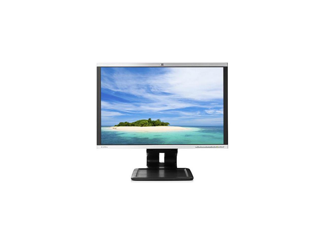 Refurbished: HP LA2405WG 24" WUXGA 1920 x 1200 DisplayPort, D-Sub, DVI ...