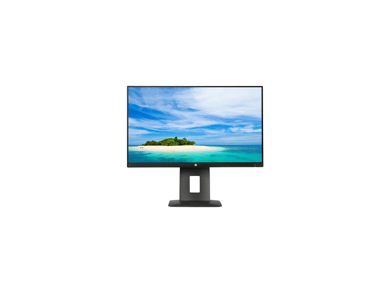 HP Z23n Black 23" 7ms Widescreen LED Backlight LCD Monitor 250 cd/m2 ...