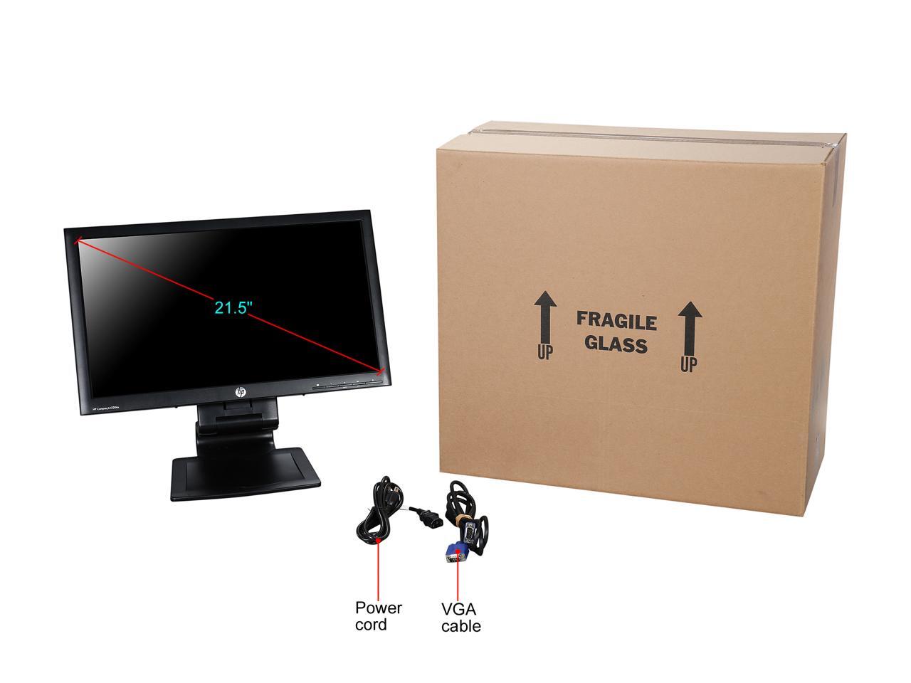 Refurbished: HP Compaq LA2206x 21.5" 1920 x 1080 Widescreen LED-Backlit ...