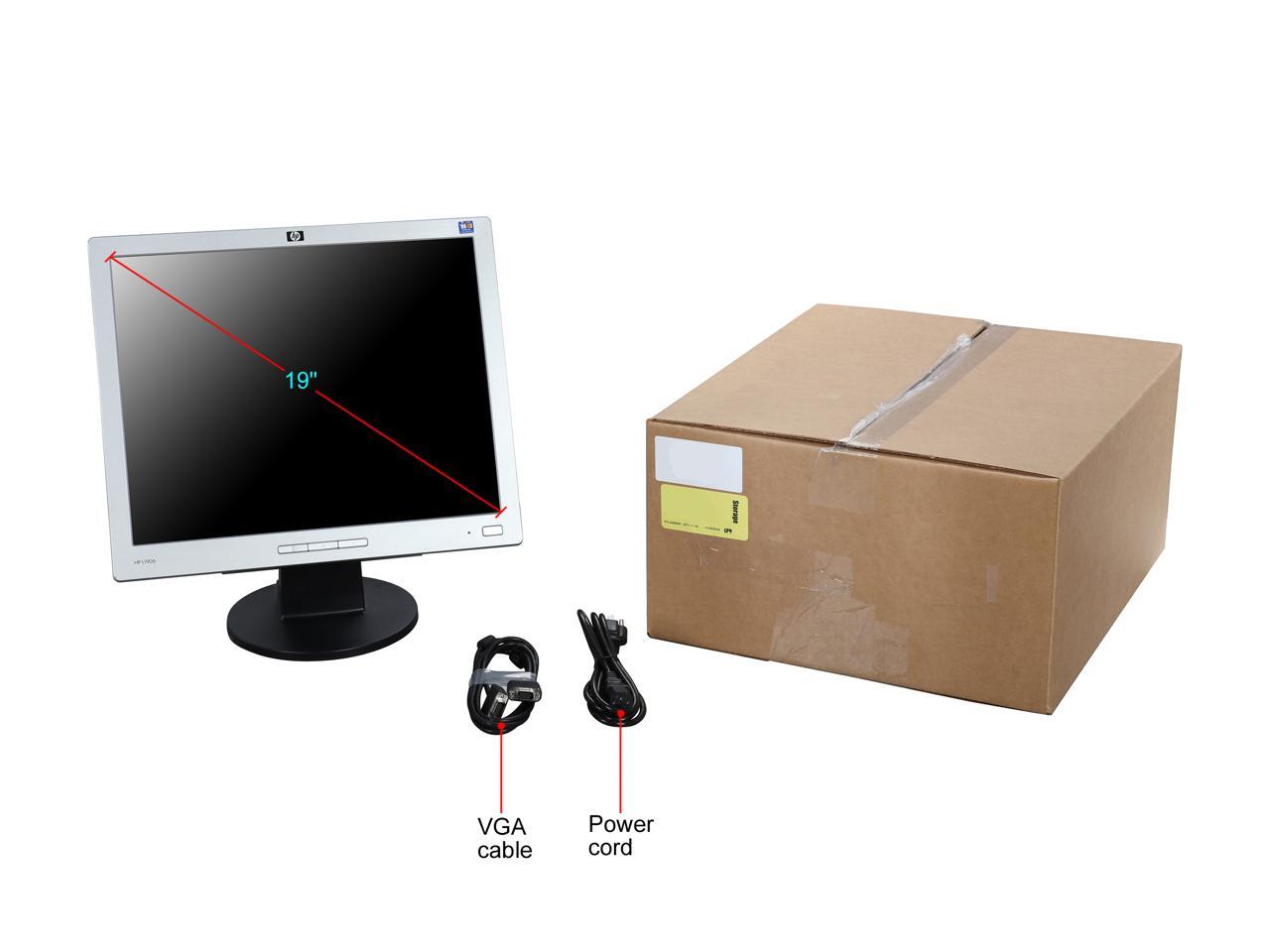 Refurbished: HP L1910 19" Screen 1280 x 1024 Resolution Refurbished LCD ...