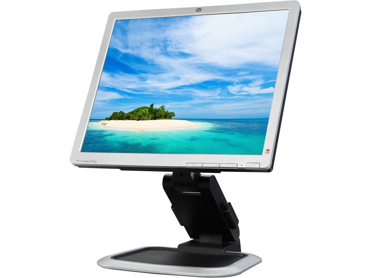 Refurbished: HP LA1951G Silver / Carbonite Black 19" 5ms LCD Monitor A ...