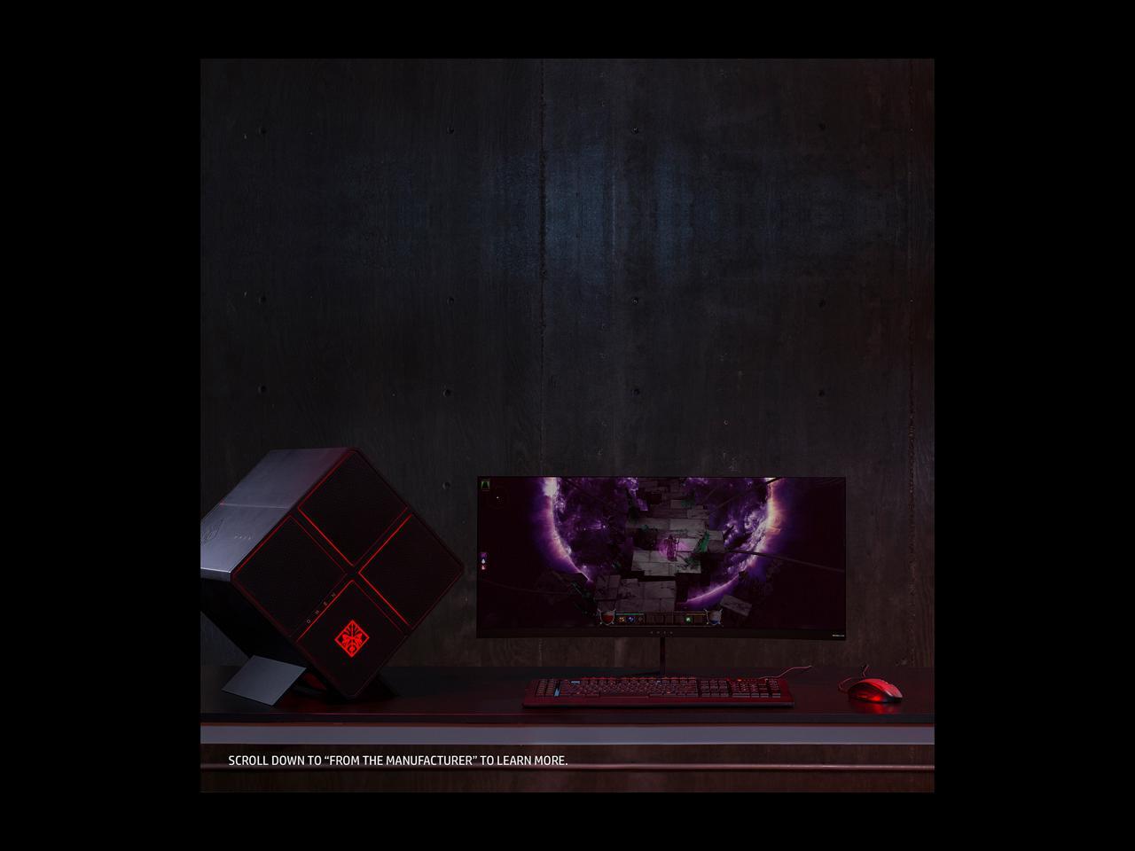 HP Omen X 35" 100 HzWQHD Curved LED Backlight Monitor - Newegg.com