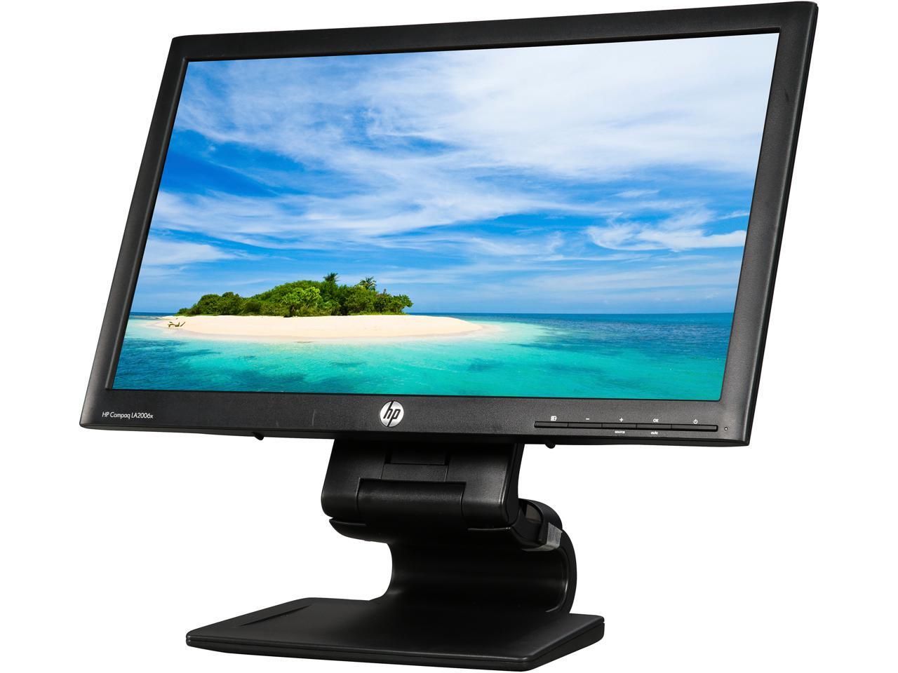 Refurbished: HP Compaq LA2006x 20" 1600 x 900 D-Sub, DVI, DisplayPort ...