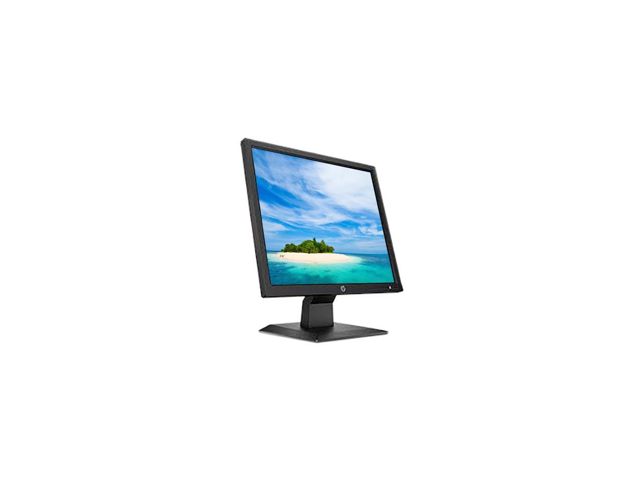 HP P174 17" SXGA 1280 x 1024 60Hz VGA 5:4 Aspect Ratio Anti-Glare ...