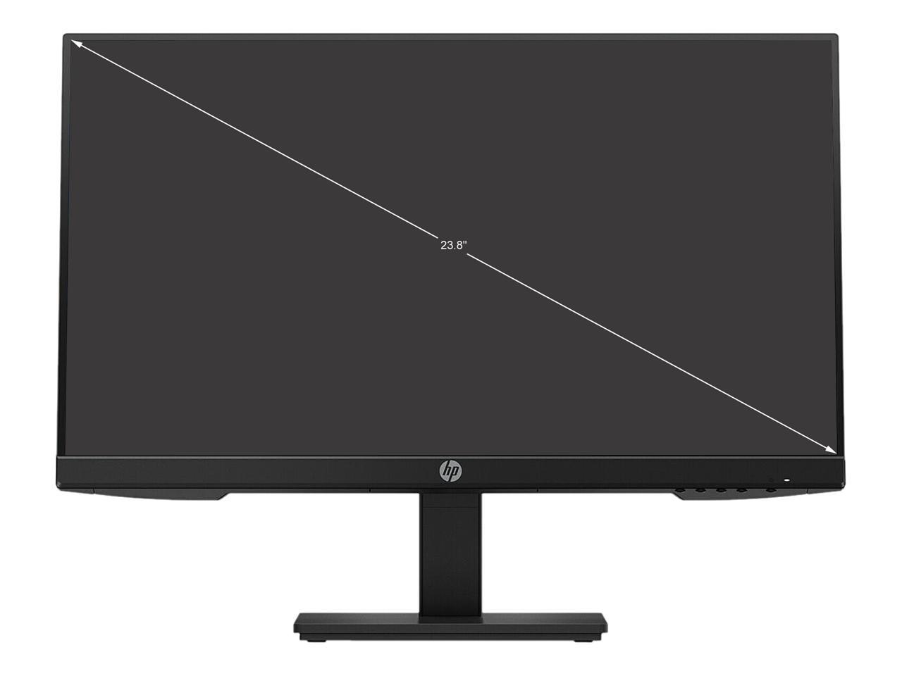 HP 24" (23.8") Monitor Monitor 5 ms GtG 1920 x 1080 D-Sub, HDMI ...