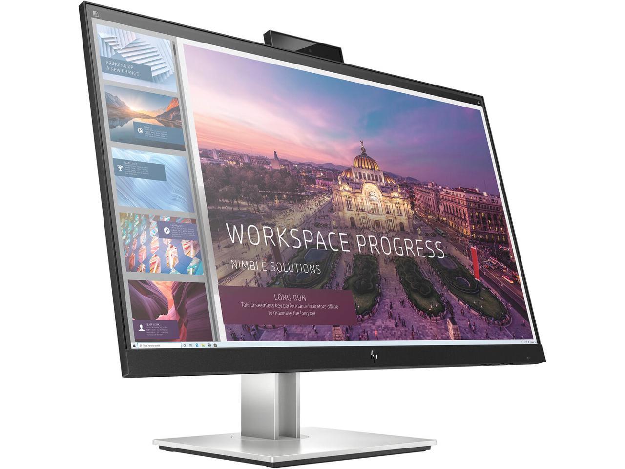 HP E24d G4 23.8" Full HD LED LCD Monitor - 16:9 - 1920 x 1080 - 250 cd ...