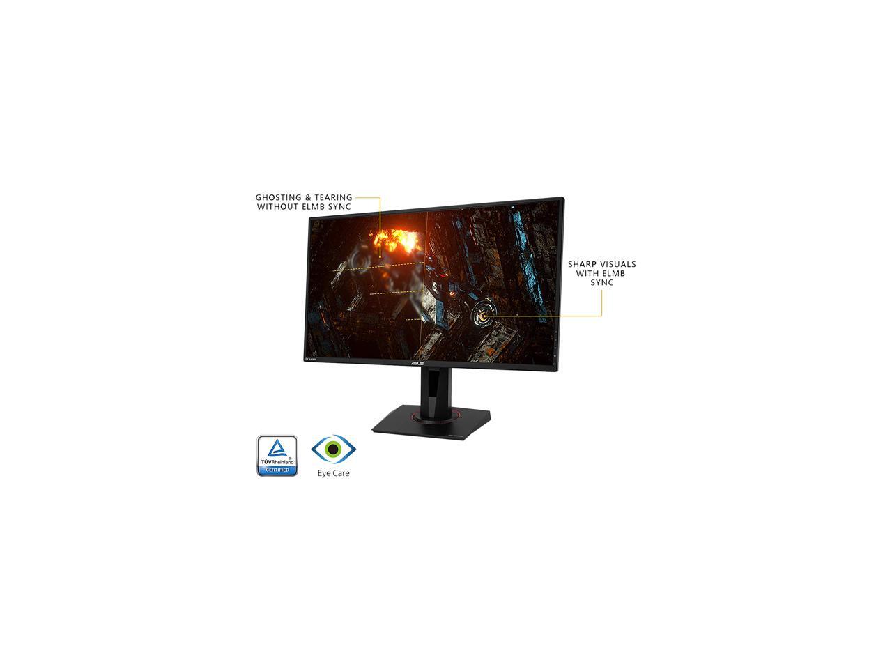 ASUS TUF Gaming VG27AQ HDR Gaming Monitor 27" WQHD (2560x1440), IPS ...