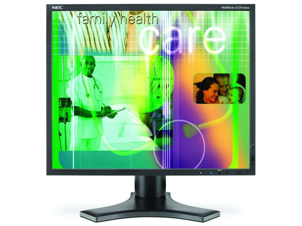NEC MultiSync LCD1990SXi-BK LCD Monitor with VUKUNET free CMS - Newegg.com