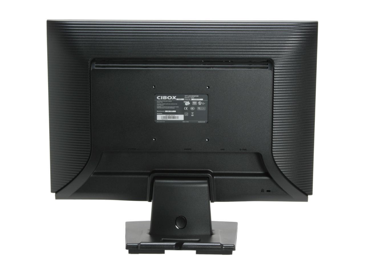 Cibox 22" WSXGA LCD Monitor 5 ms 1680 x 1050 D-Sub, DVI C2201 - Newegg.com