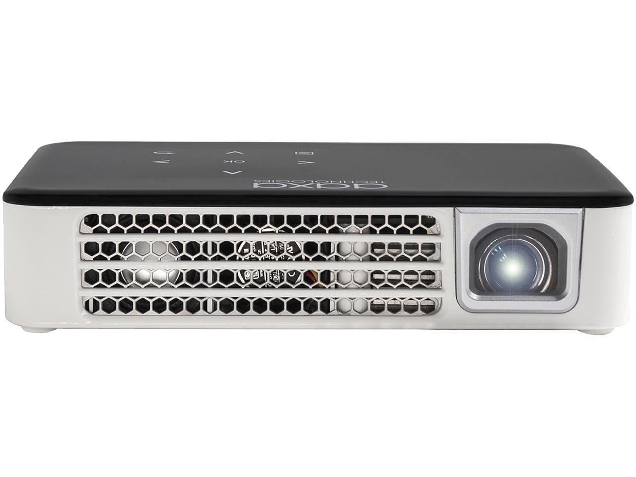 AAXA P300 Neo 720p HD LED DLP Mini Portable Pico Projector with 420 LED ...