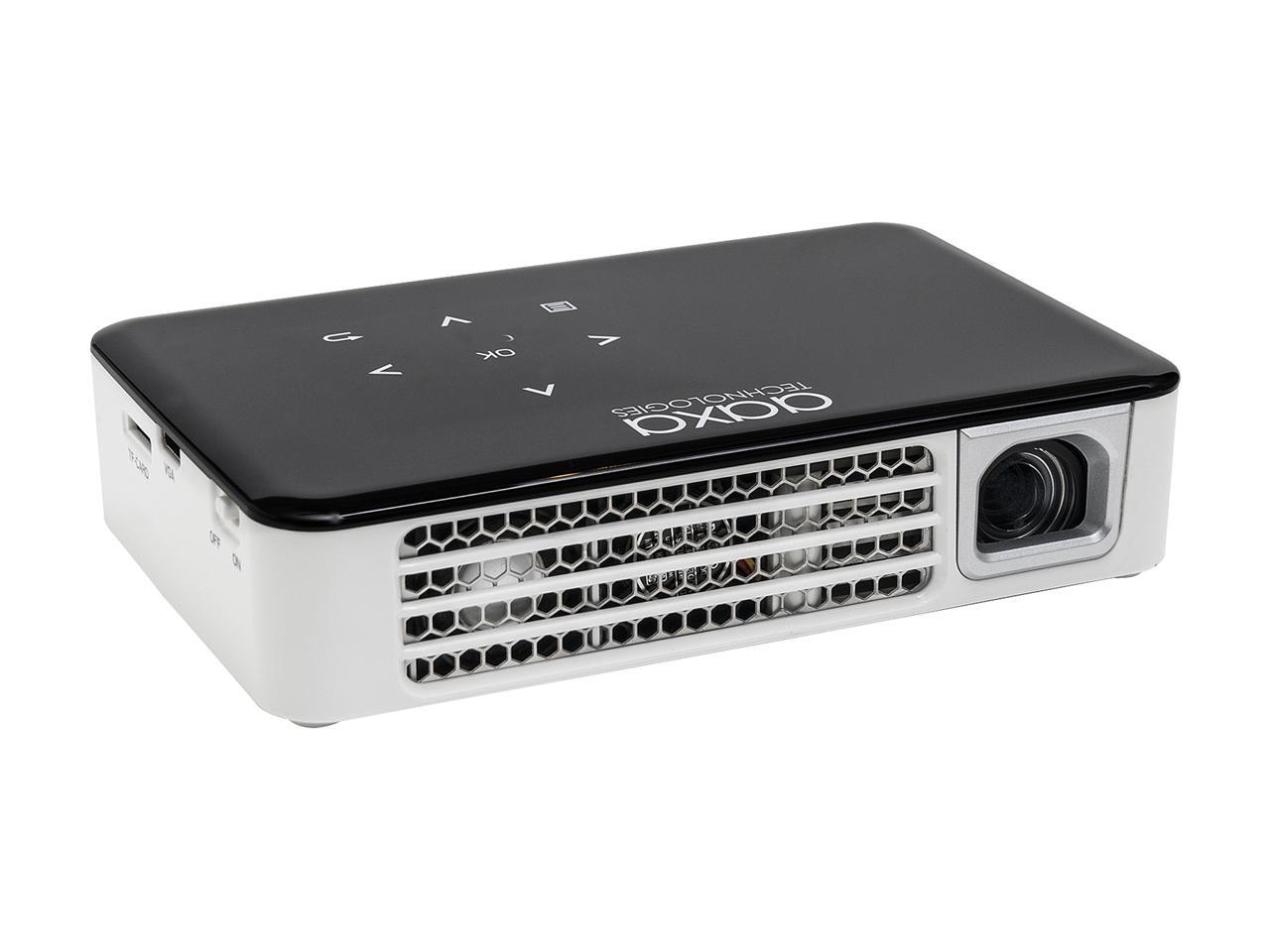 AAXA P300 Neo 720p HD LED DLP Mini Portable Pico Projector with 420 LED ...