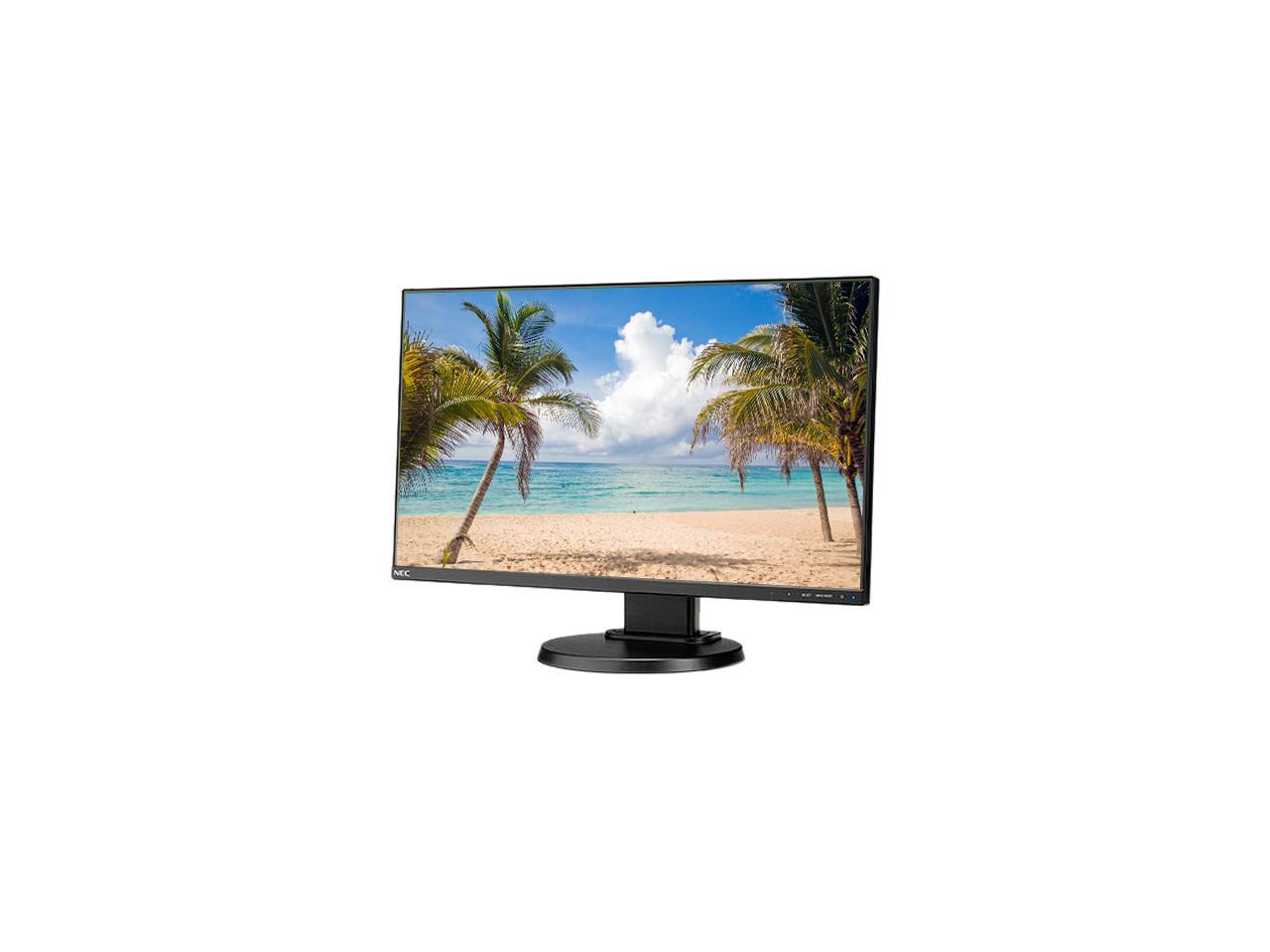 NEC MultiSync E Series E242N-BK 23.8" Full HD 1920 x 1080 6ms D-Sub, HDMI, DisplayPort Narrow ...