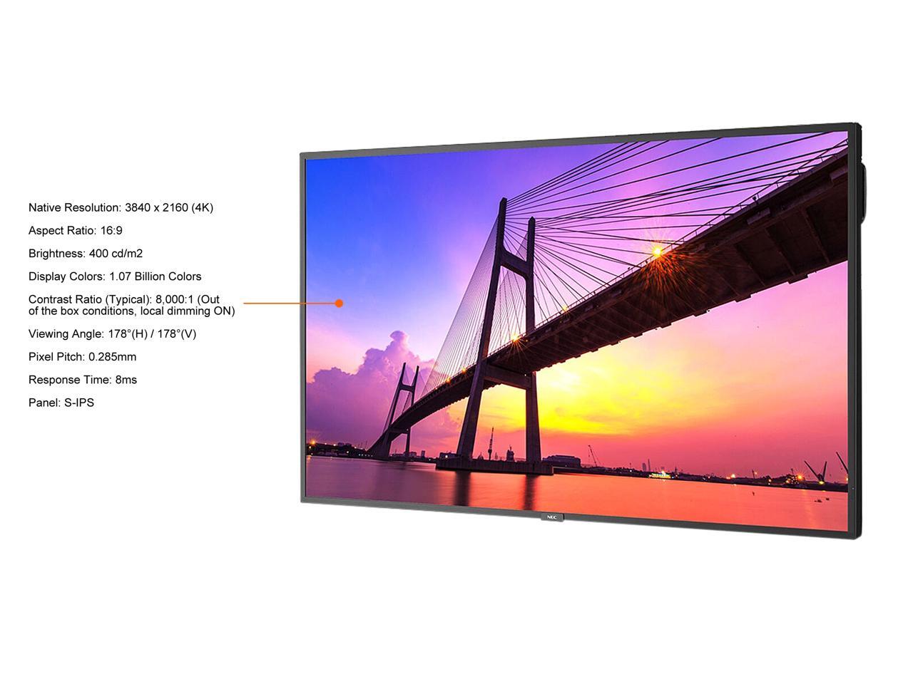 Used - Like New: NEC Display Solutions MultiSync ME501 50" Public ...